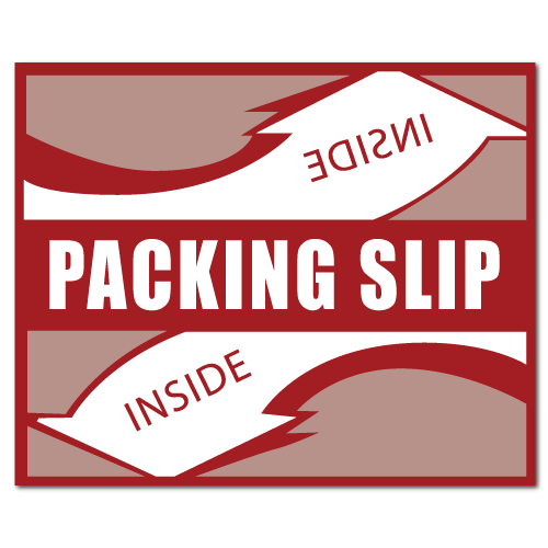 Packing List Enclosed Stickers