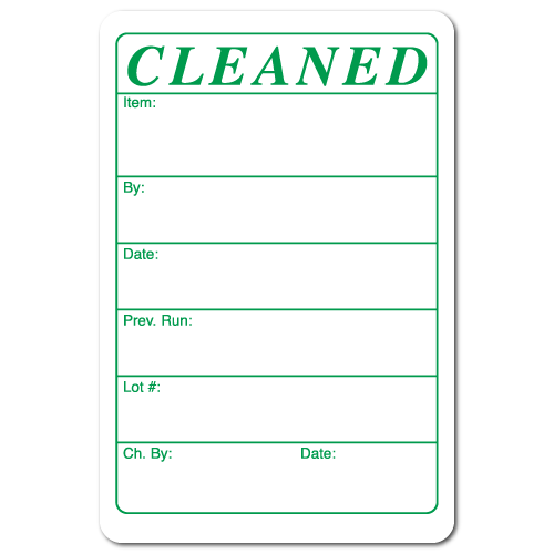 "QC HOLD" Quality Control Stickers