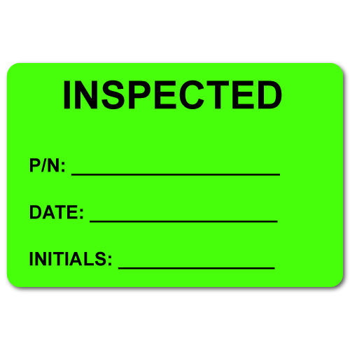 Quality Control Stickers