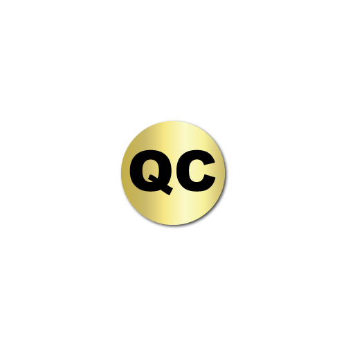 "QC Released" Stickers