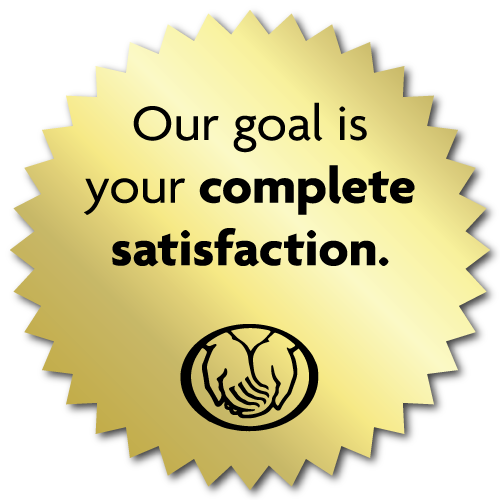 "We appreciate your referrals!" Stickers