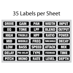 Bands, Audio and Video Production Stickers